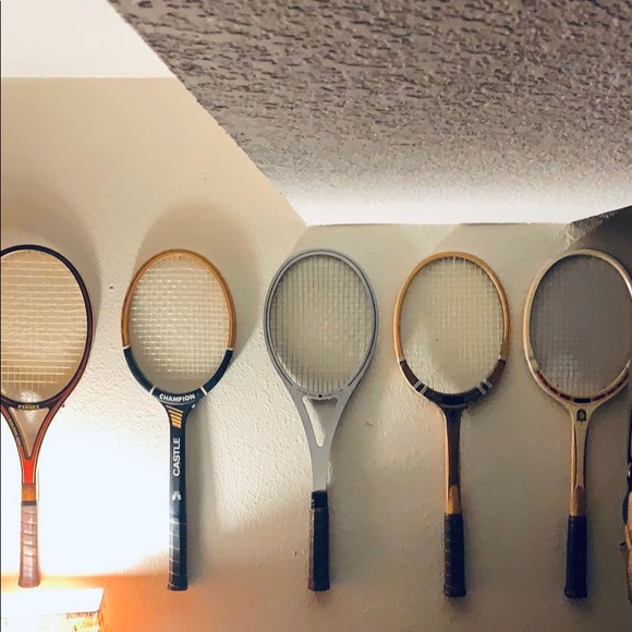 Wall Decor | Rare Vintage Tennis Rackets | Poshmark